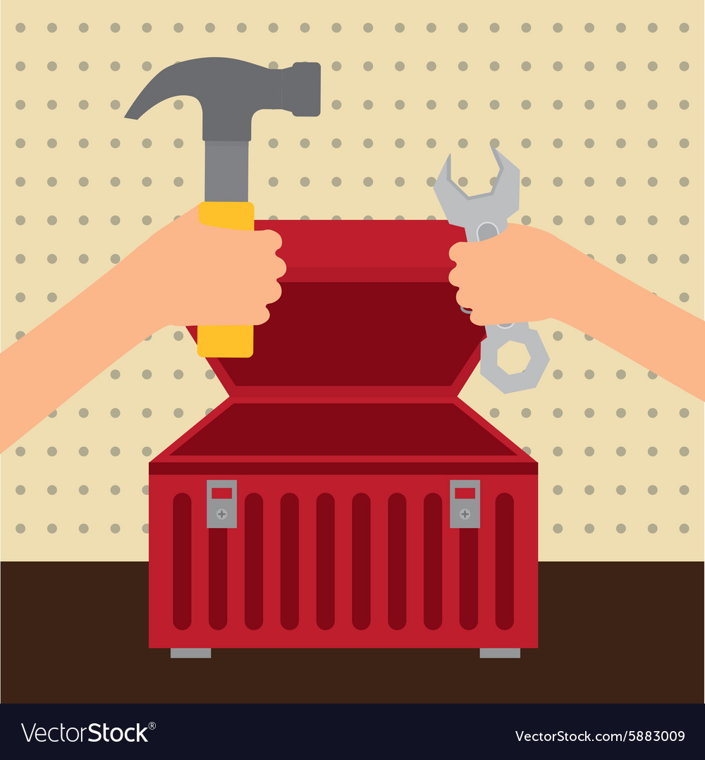 Tools design Royalty Free Vector Image - VectorStock