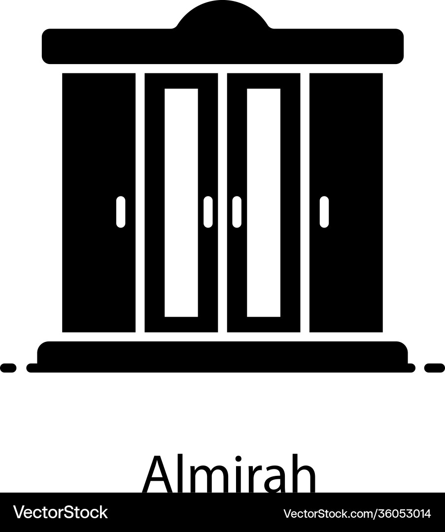 Almirah Royalty Free Vector Image - VectorStock
