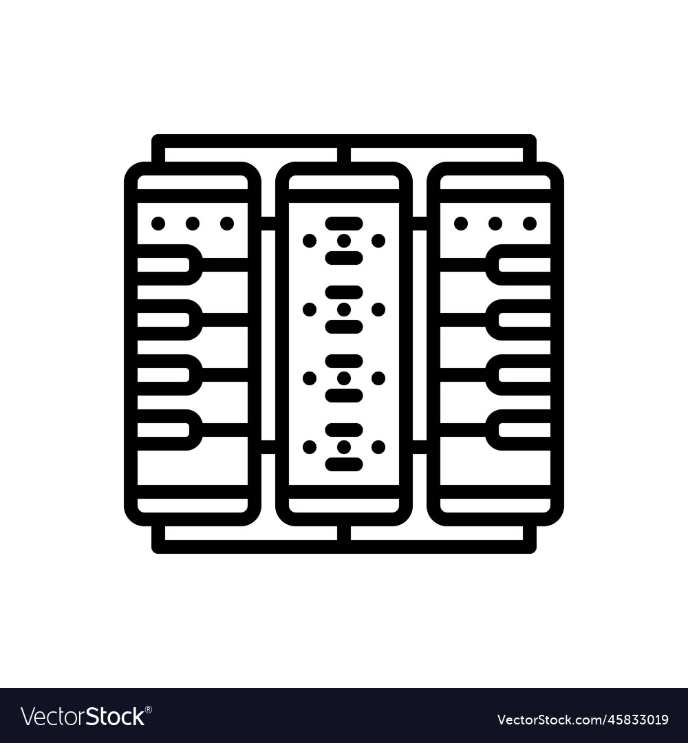 Servers Royalty Free Vector Image - VectorStock