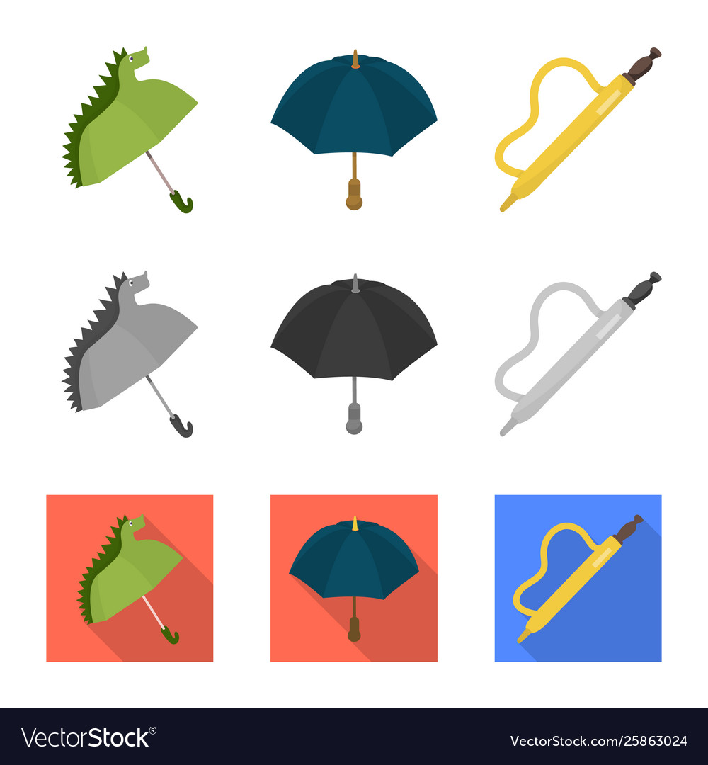 Isolated Object Protection And Closed Symbol Vector Image