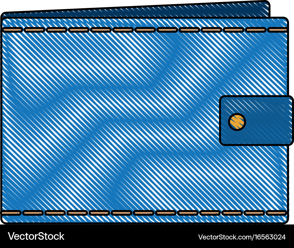 Wallet empty money business pocket icon Royalty Free Vector