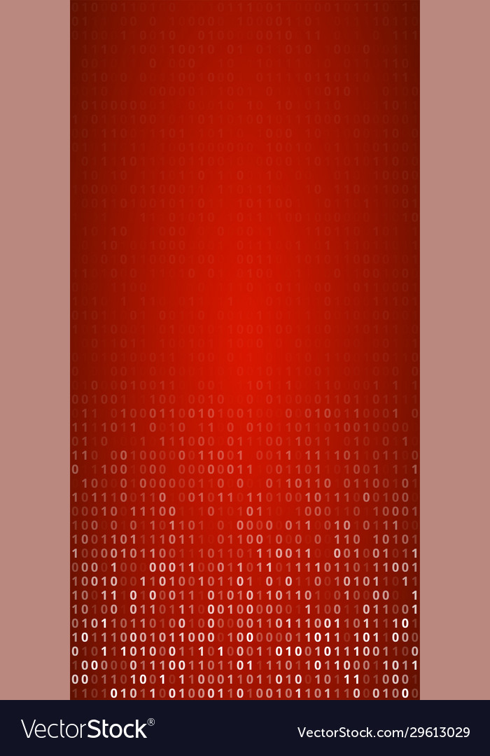 Binary code screen Royalty Free Vector Image - VectorStock