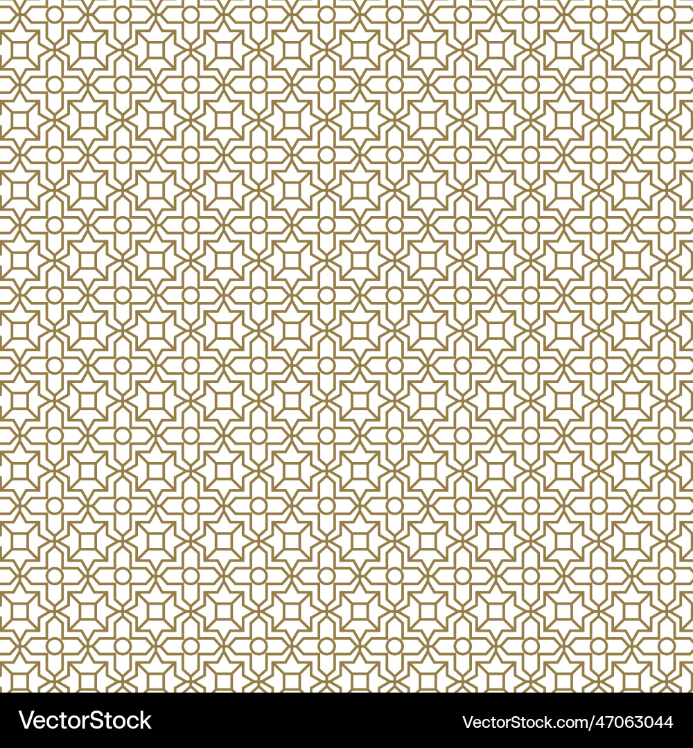 Abstract geometric pattern muslim architect design