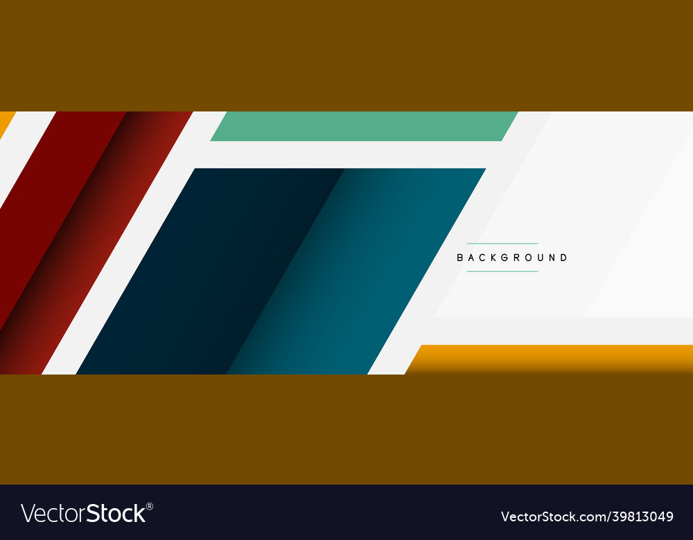 Background abstract overlapping color Royalty Free Vector