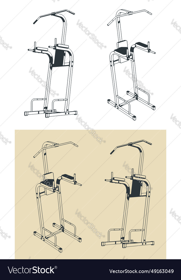 Exercise machine Royalty Free Vector Image - VectorStock