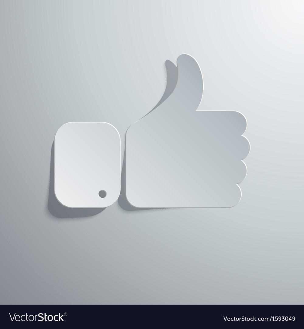 Like Royalty Free Vector Image - VectorStock