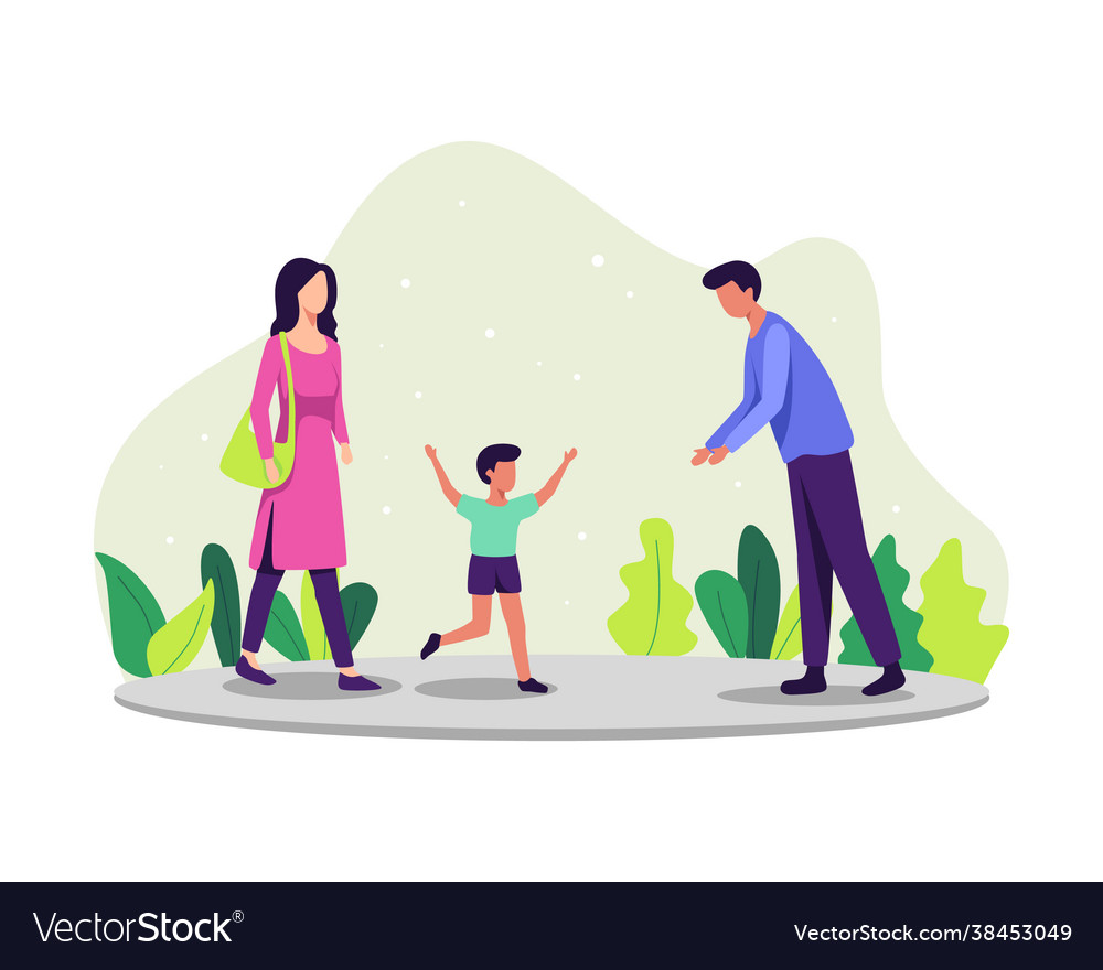 Parenting concept Royalty Free Vector Image - VectorStock
