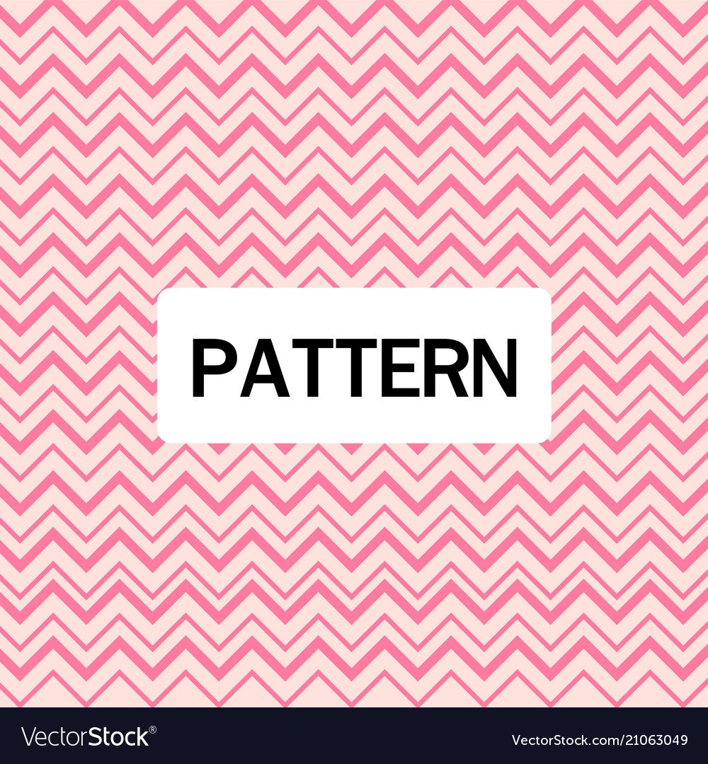 Pink zigzag pattern background image Royalty Free Vector