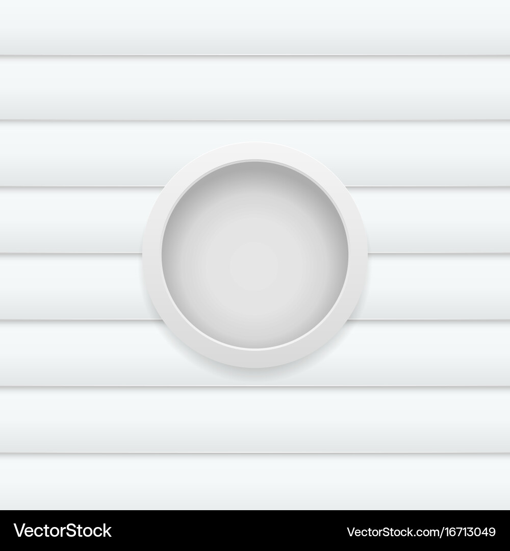 White button on pattern background Royalty Free Vector Image