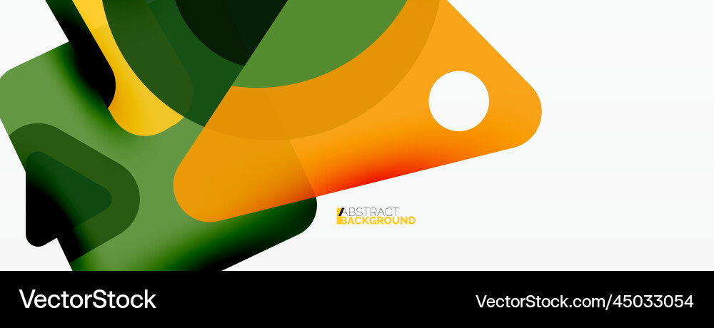 Line triangle square and circle primitive Vector Image