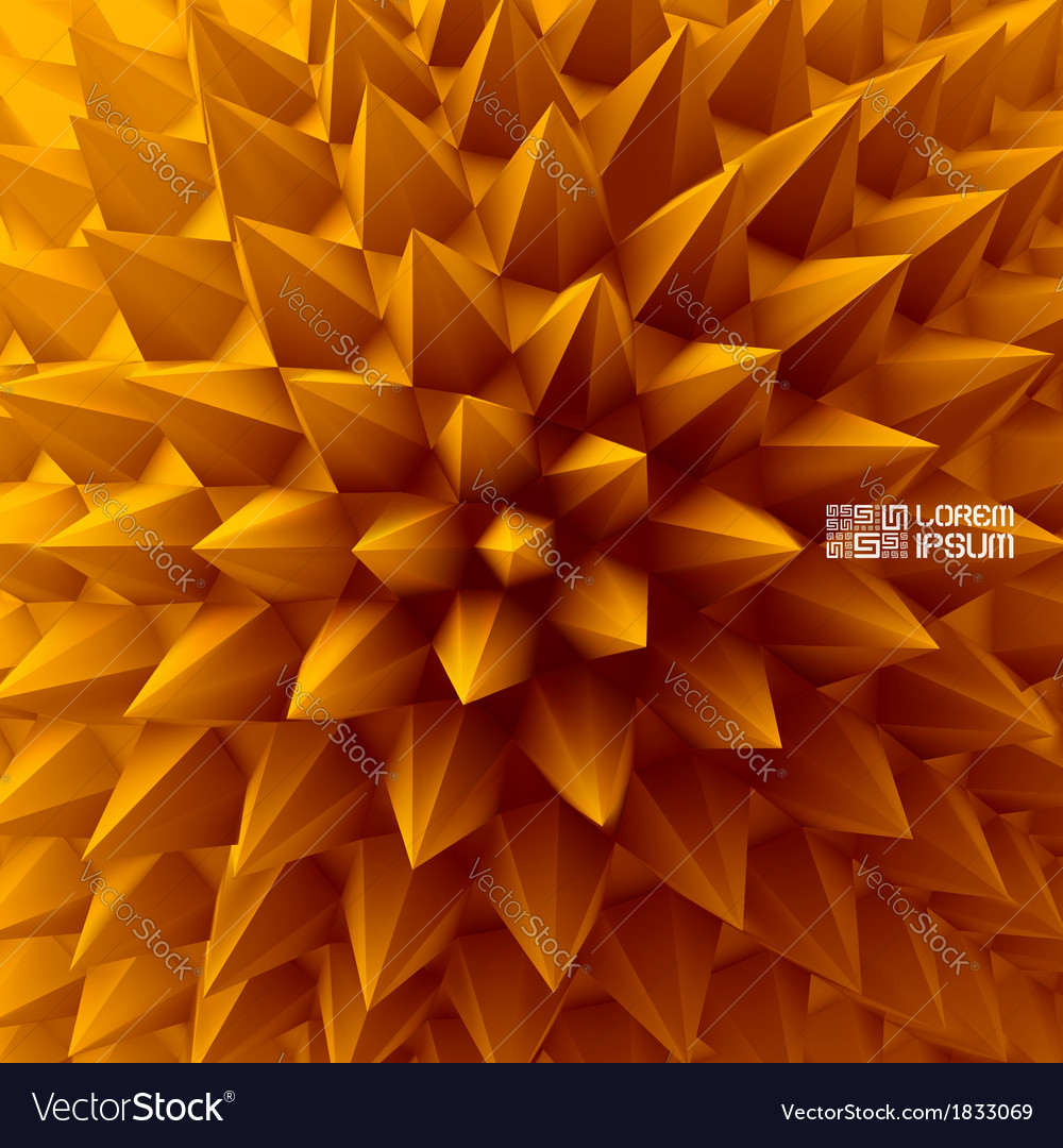 3d abstract Royalty Free Vector Image - VectorStock