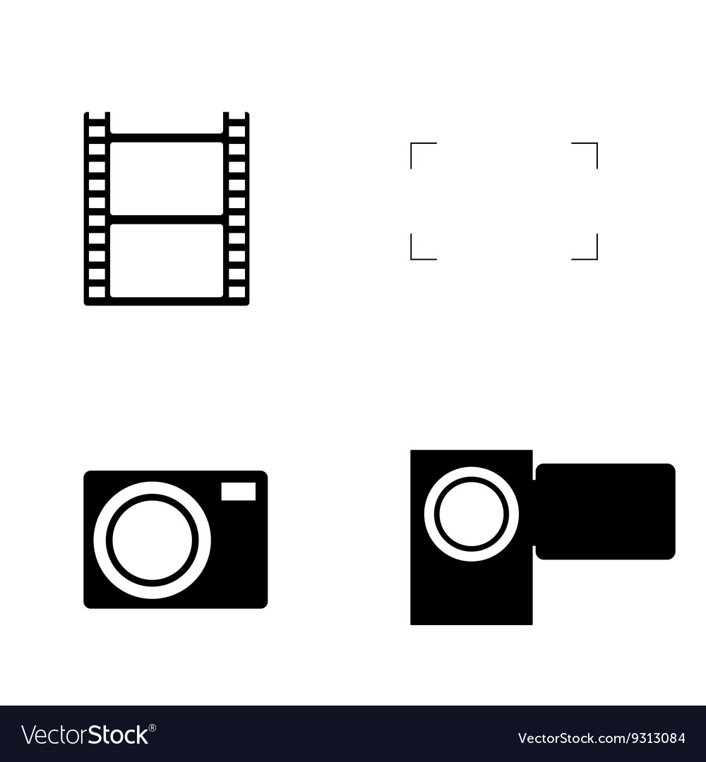 Camera focus icon Royalty Free Vector Image - VectorStock