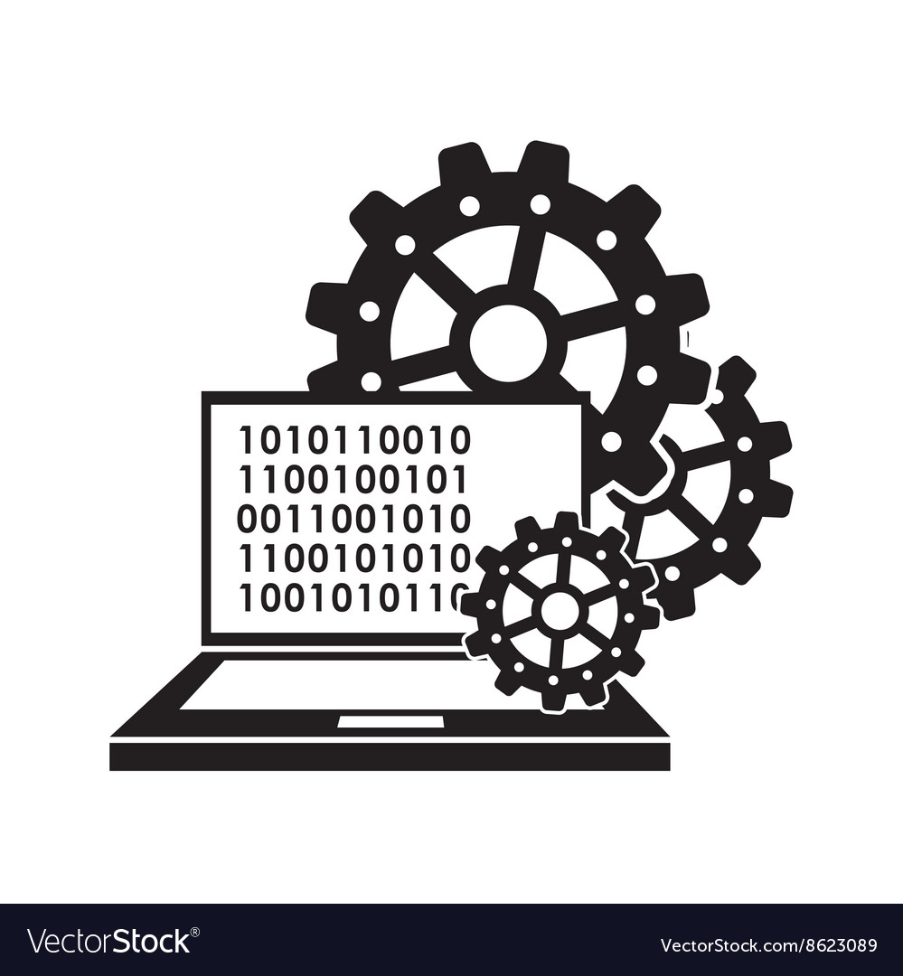 Process design strategy and technology concept Vector Image