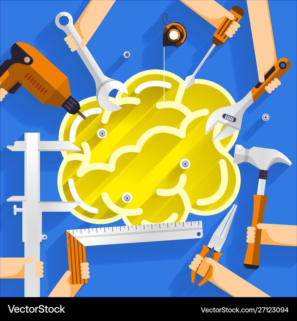 Construction building Royalty Free Vector Image