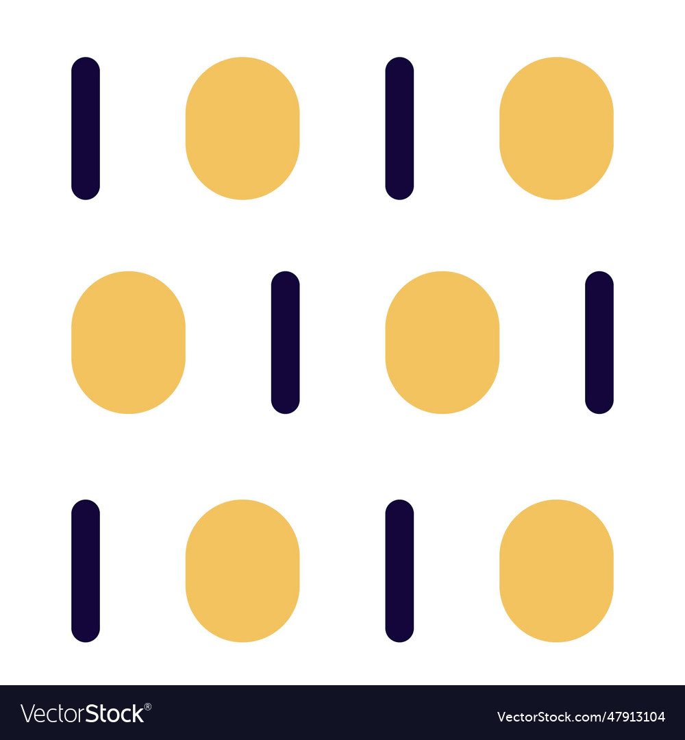 Binary Code Digital Transformation Concept Vector Image