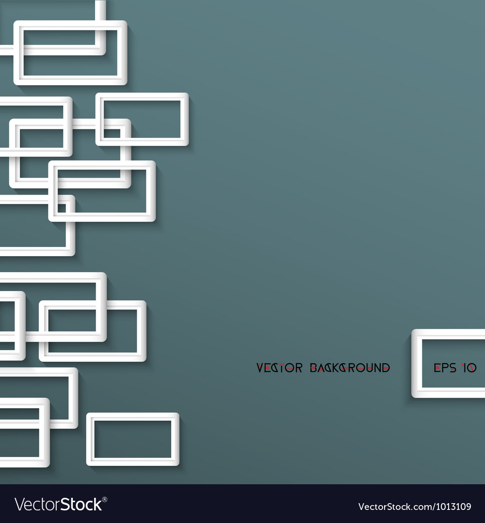 3d geometric background Royalty Free Vector Image