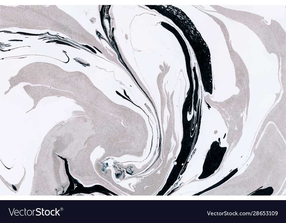 Marble ink texture background Royalty Free Vector Image