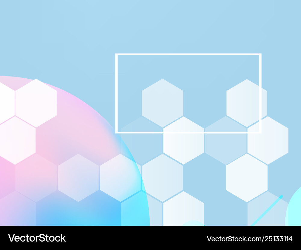 Geometric abstract medical background Royalty Free Vector