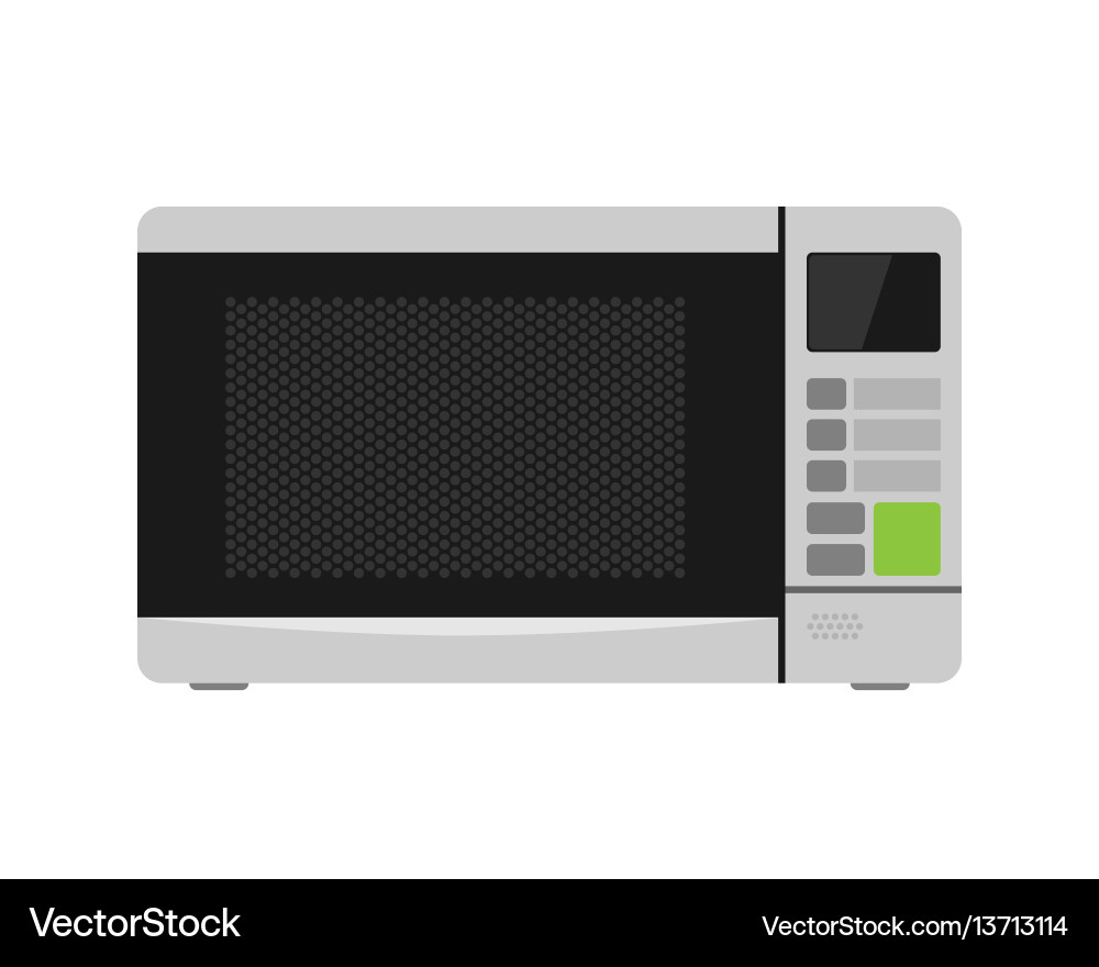 Microwave oven equipment Royalty Free Vector Image