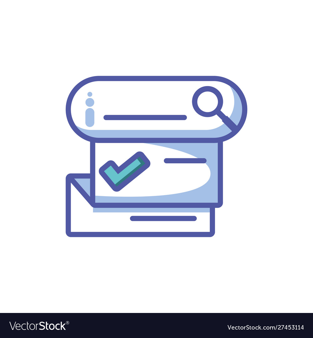 Website code optimization and web programming Vector Image