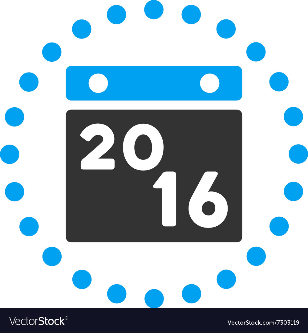 2016 plan icon Royalty Free Vector Image - VectorStock