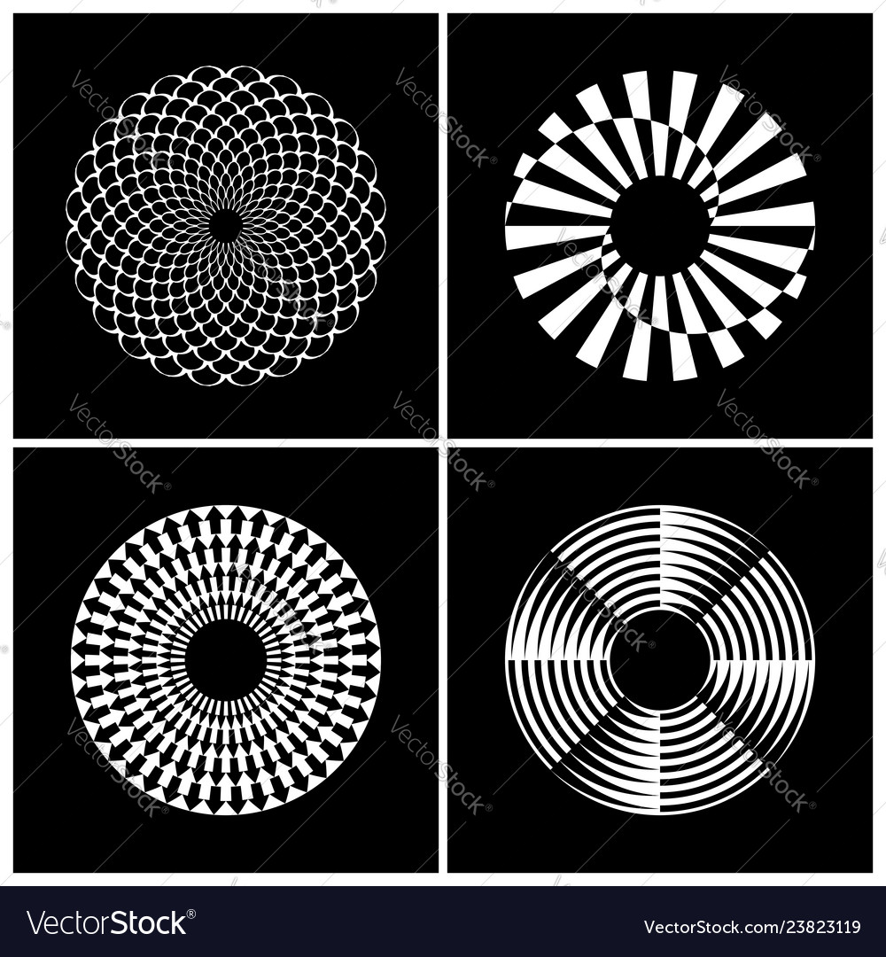 Design elements set Royalty Free Vector Image - VectorStock