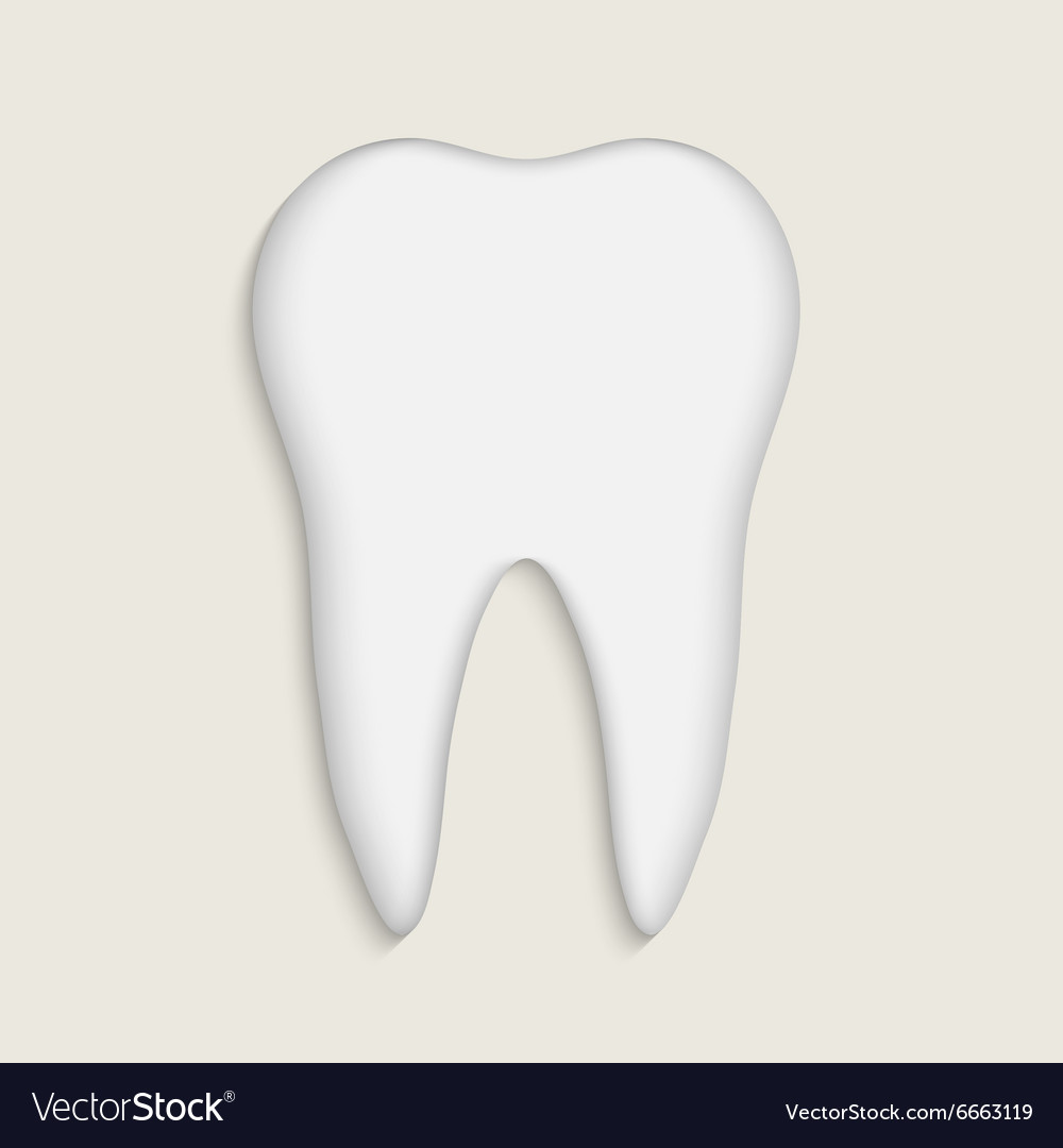 Tooth Royalty Free Vector Image - VectorStock