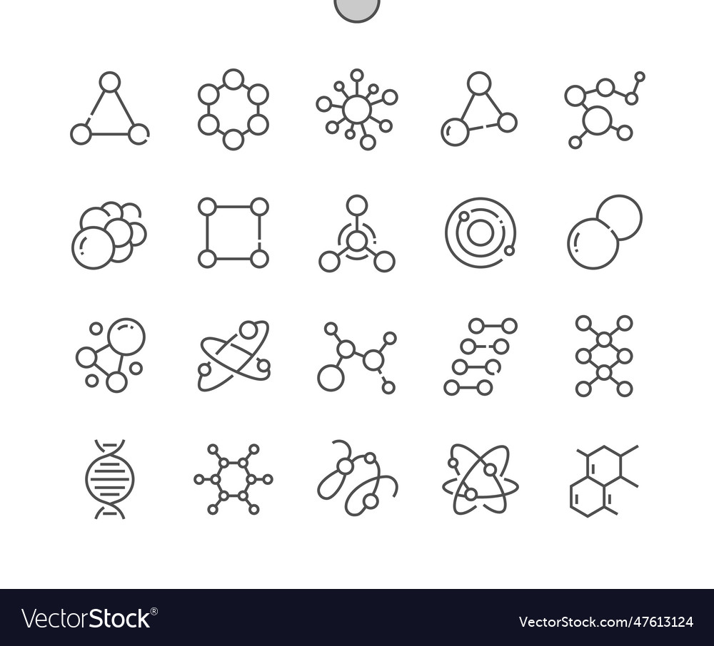 Molecule science and chemistry Royalty Free Vector Image