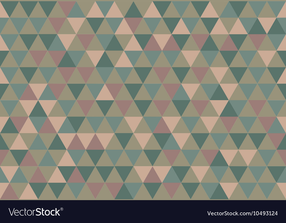 Retro triangle pattern Royalty Free Vector Image