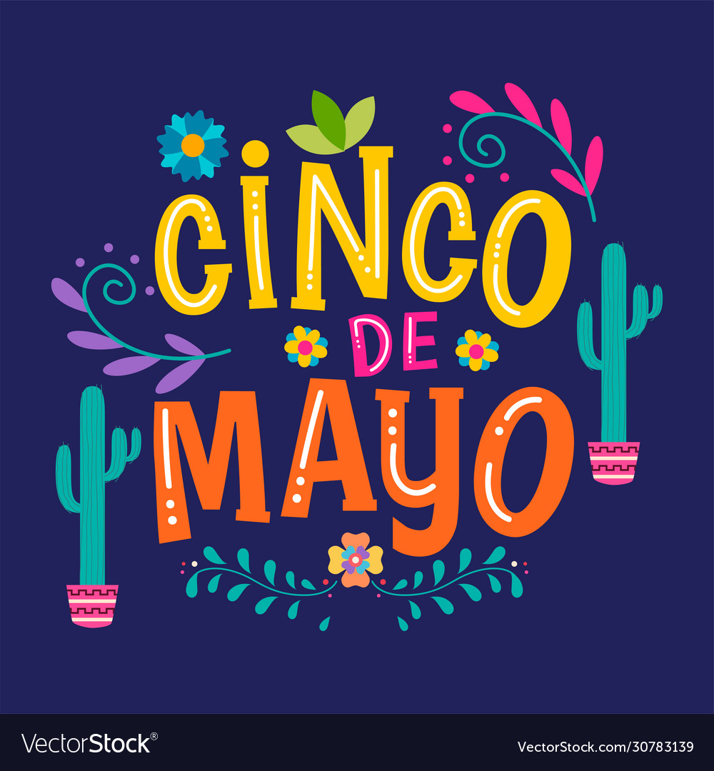 5 de mayo poster Royalty Free Vector Image - VectorStock