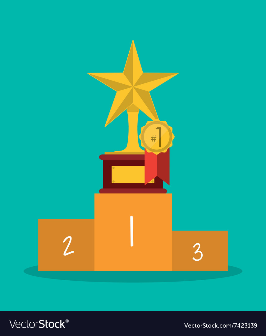 Competition icon design Royalty Free Vector Image