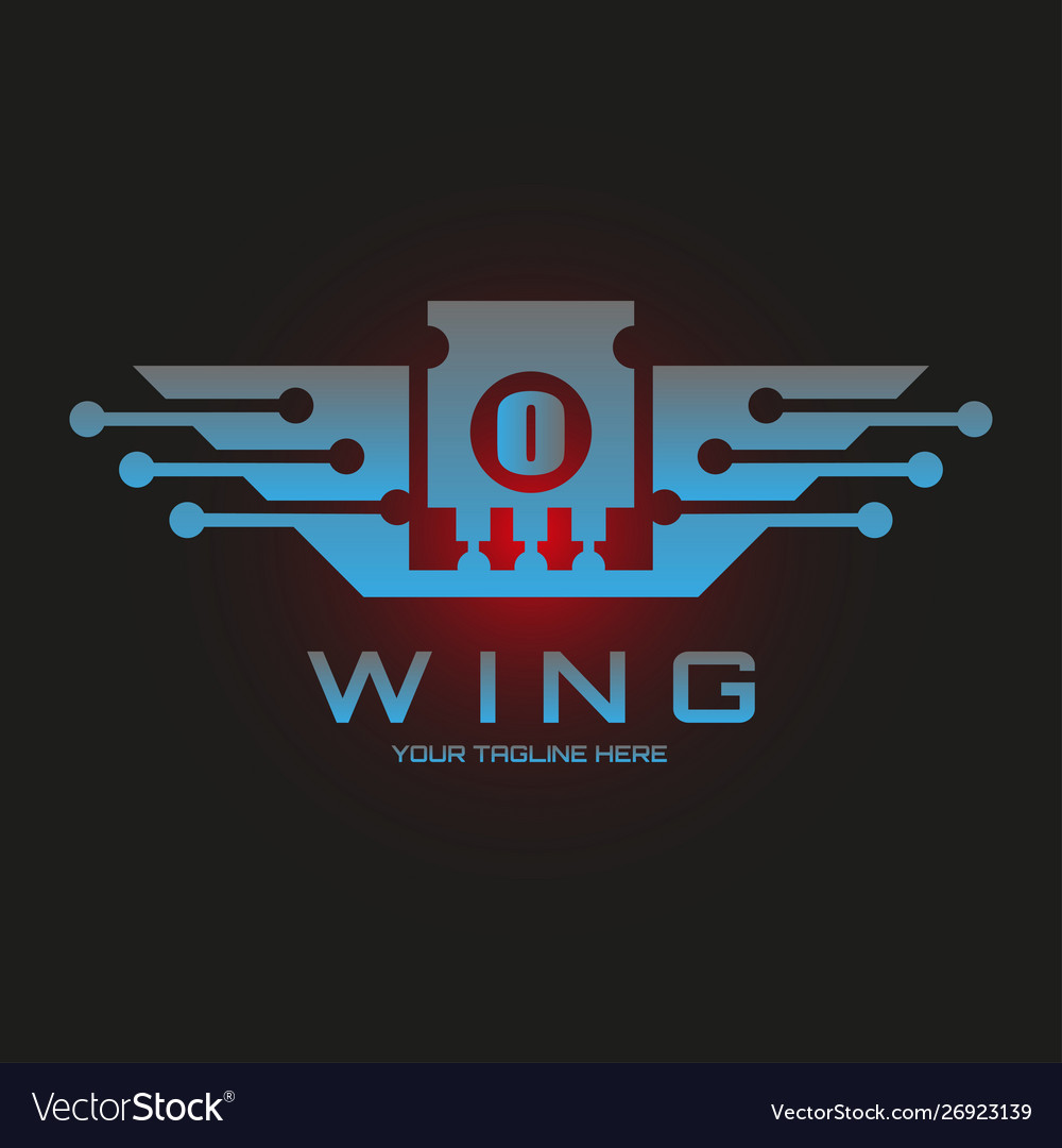 Future technology logos Royalty Free Vector Image