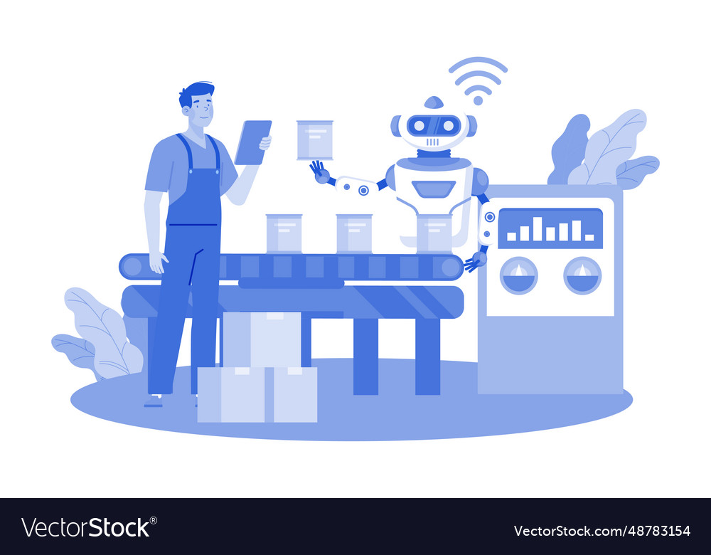 Ai-powered robots automate manufacturing processes