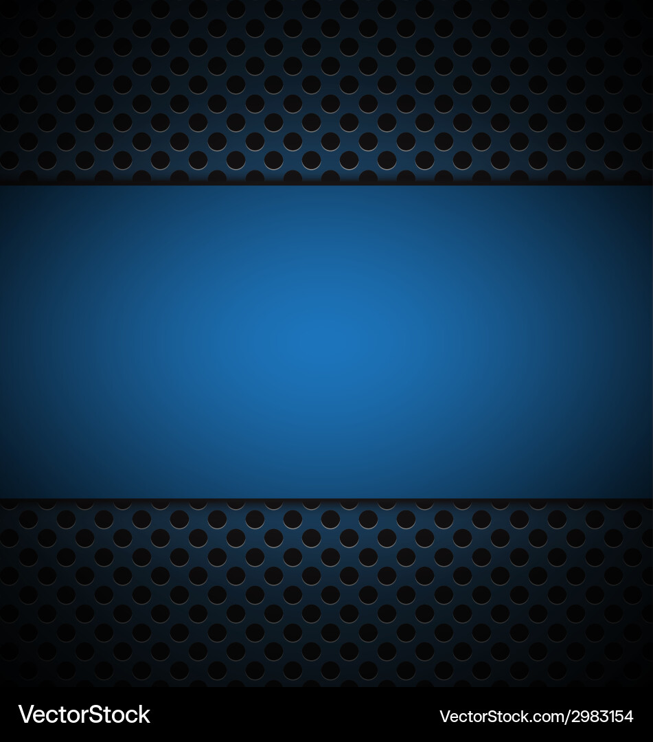 Blue grill texture background Royalty Free Vector Image