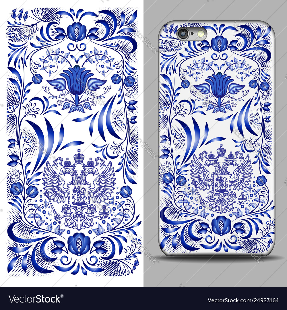 Blue rectangular vertical pattern with a Vector Image