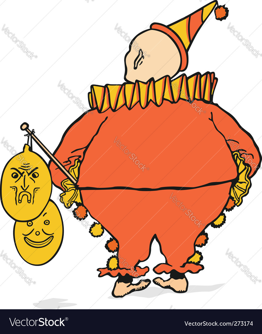 Clown Royalty Free Vector Image - VectorStock