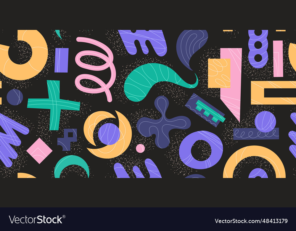 Abstract geometry pattern Royalty Free Vector Image