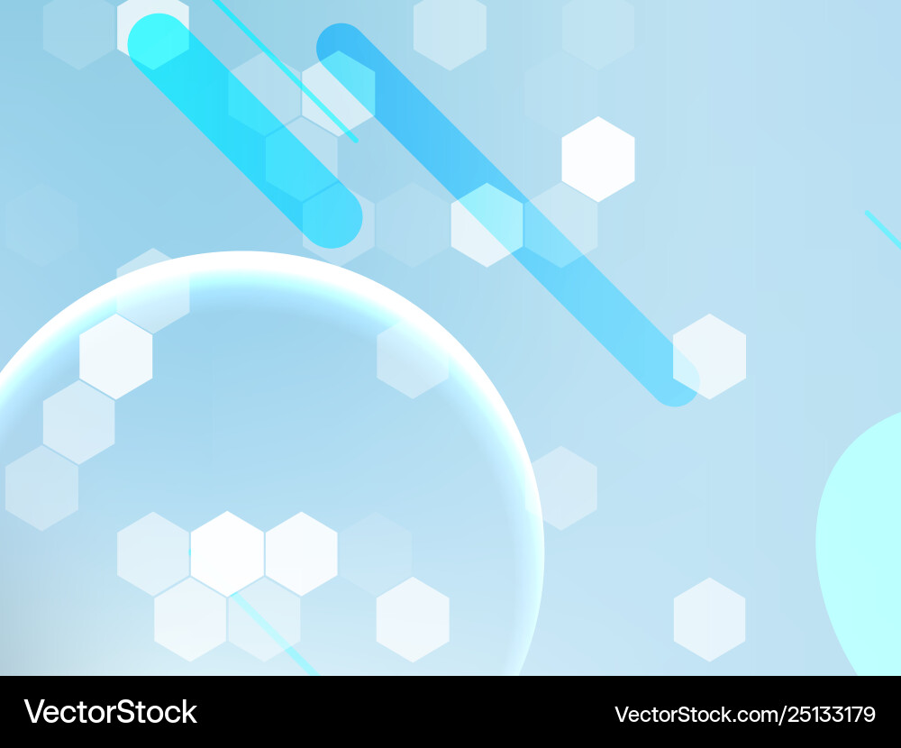 Geometric abstract medical background Royalty Free Vector