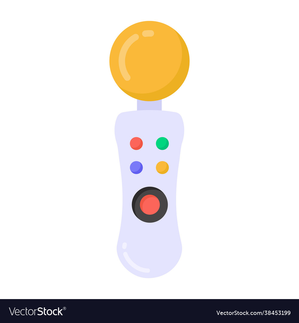 Console remote control Royalty Free Vector Image