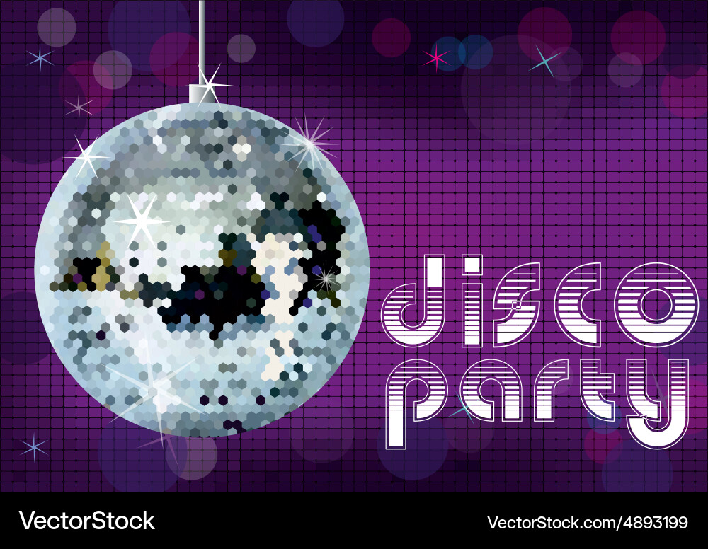 Disko Royalty Free Vector Image - VectorStock