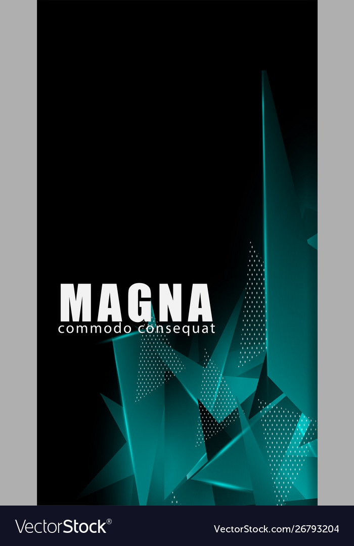 Triangular background abstract composition 3d Vector Image