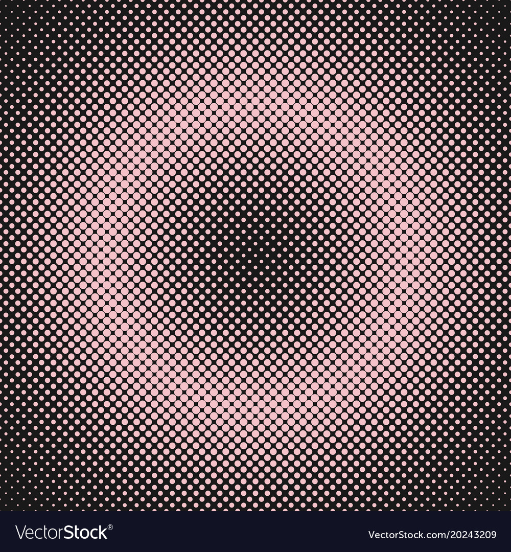 Abstract halftone circle pattern background Vector Image