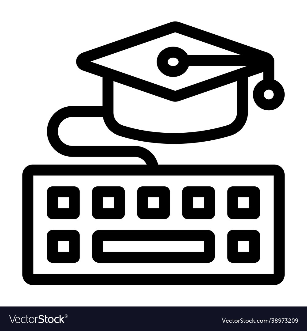 Digital learning Royalty Free Vector Image - VectorStock
