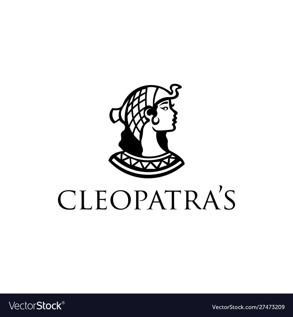 Egyptian queen cleopatra Royalty Free Vector Image