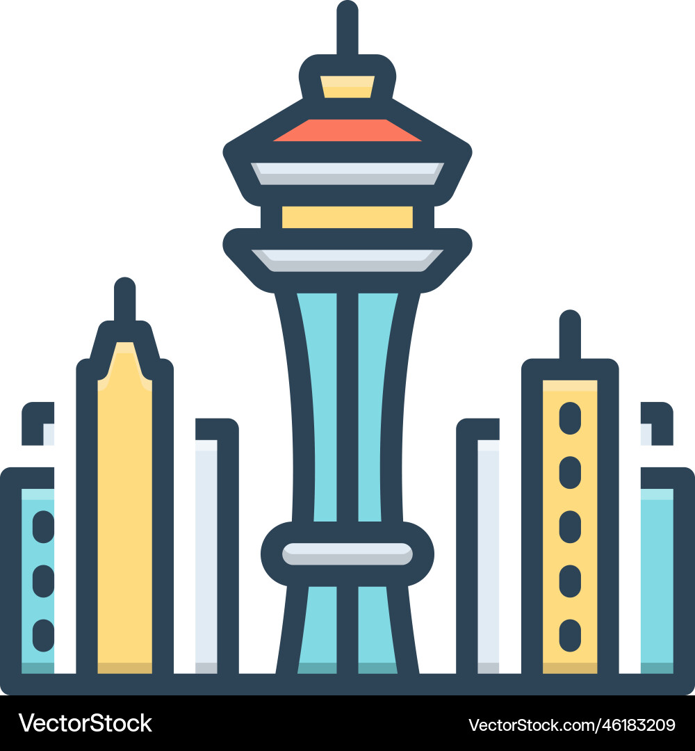 Seattle Royalty Free Vector Image - VectorStock