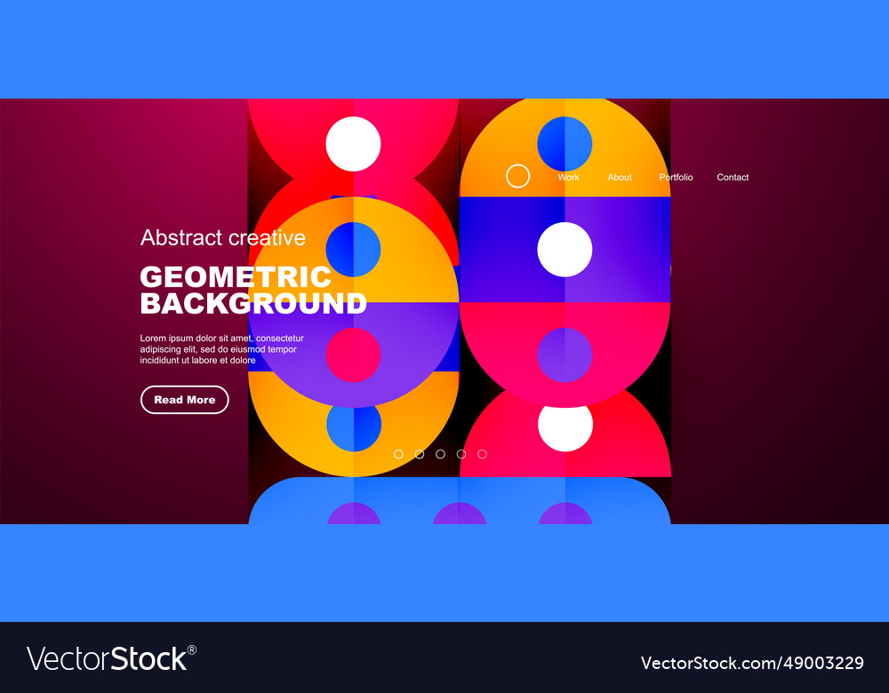 Simple circles and round elements pattern Vector Image