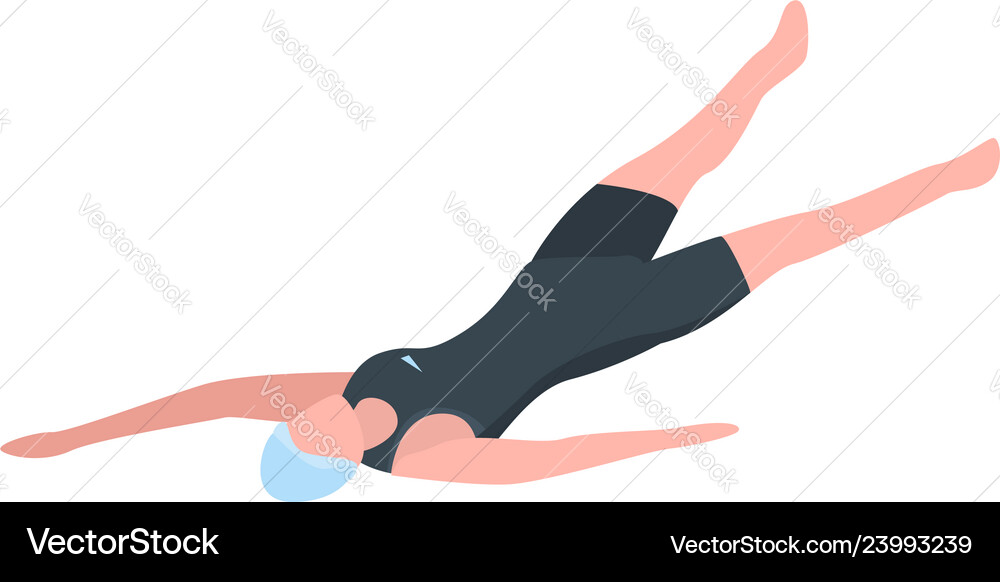 Female Swimmer Icon
