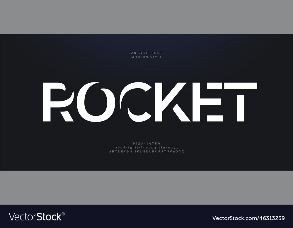 Sport modern urban alphabet fonts typography Vector Image Sport modern urban alphabet fonts typography Vector Image