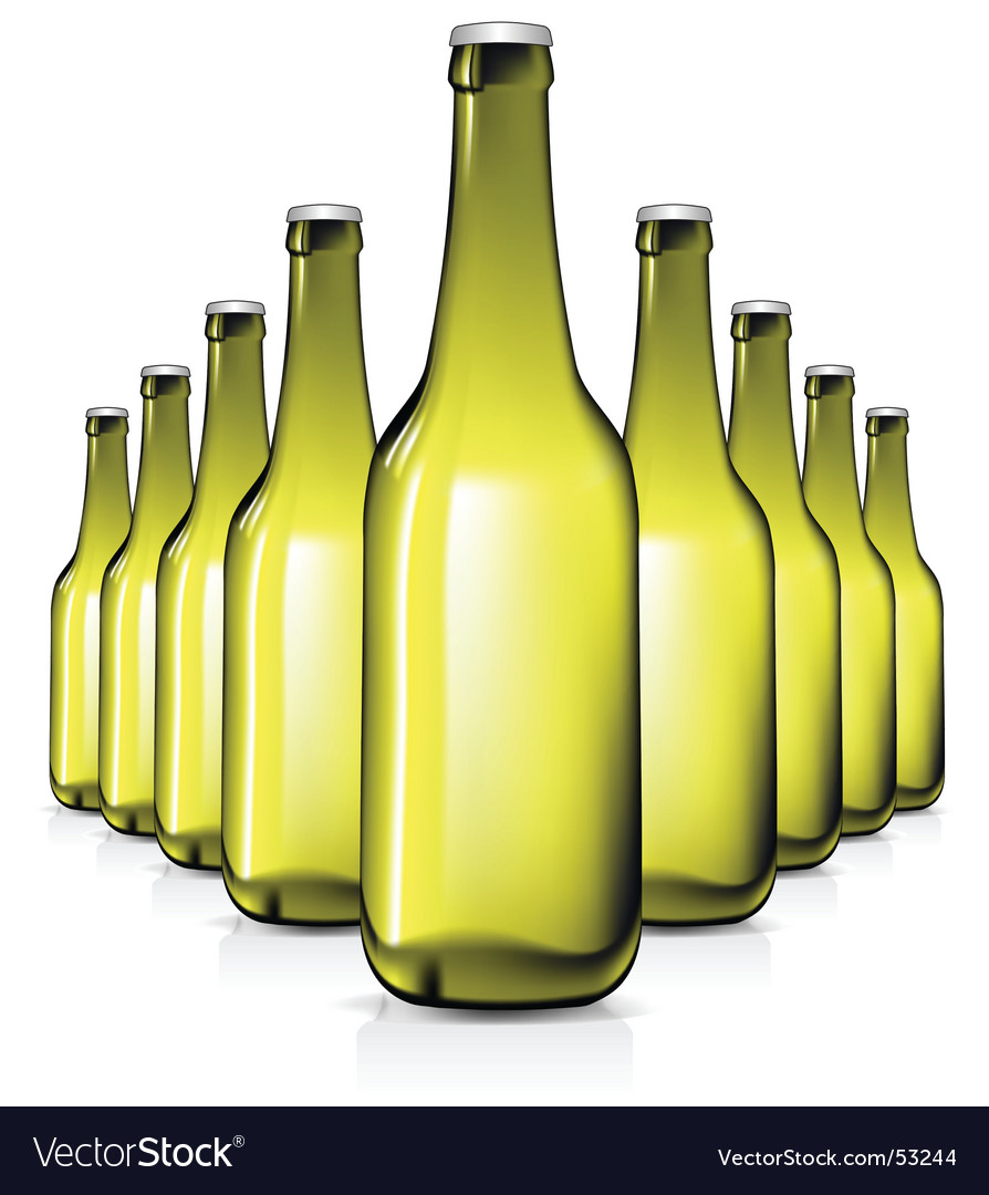 Bottles Royalty Free Vector Image - VectorStock