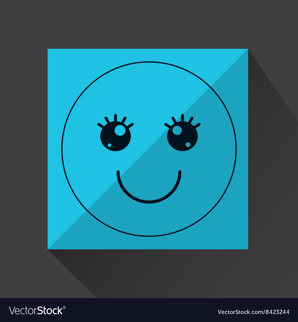 Expressive faces design Royalty Free Vector Image